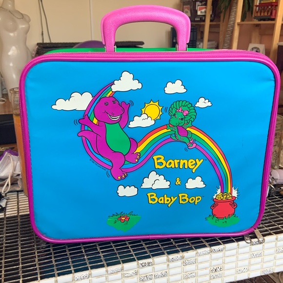 Bags | Vintage Barney Purse Bag | Poshmark